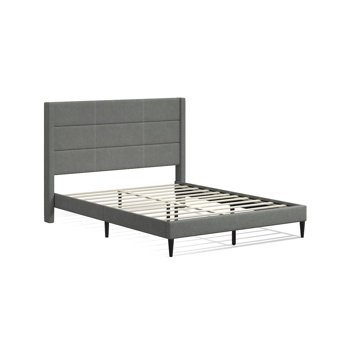 Click here for Glenwillow Home Upholstered Complete Bed Queen Sto... prices