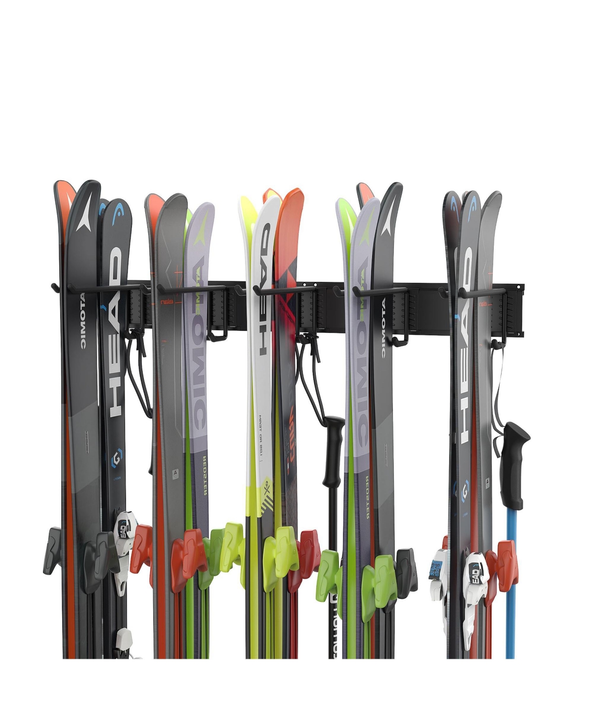Click here for Xdovet Ski Rack Wall Mounted Organizer 10 Pairs Ho... prices