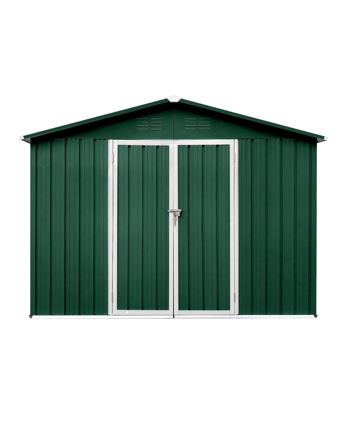 Click here for Mondawe 6feet x 8feet Metal Garden Sheds - All Wea... prices