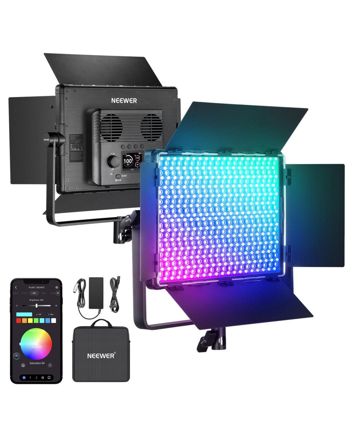Click here for Neewer PL60C Led Video Light prices