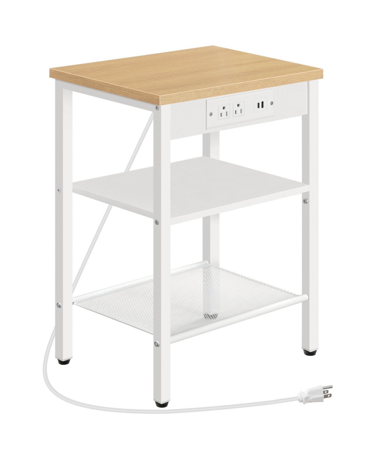 Click here for Slickblue Living Room Side Table with Charging Sta... prices