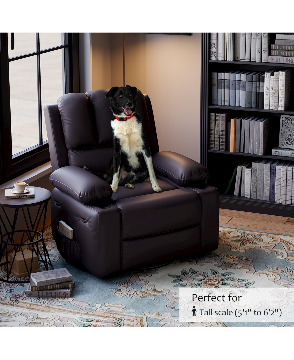 Click here for homfan Oversized Recliner - Heat and Massage  Manu... prices