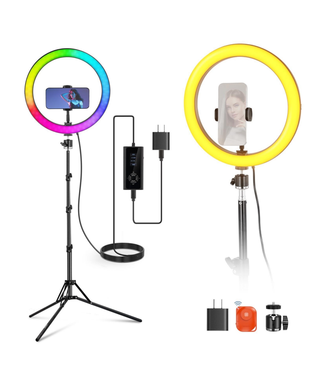 Click here for Neewer RH12C Ring Light with 24W  10000K  CRI95 fo... prices