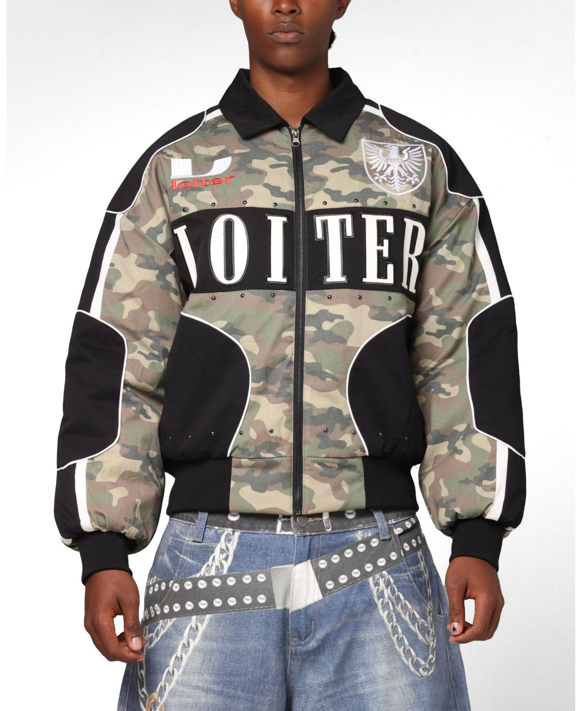 Click here for Loiter Mens Enroute Racing Jacket - Black prices