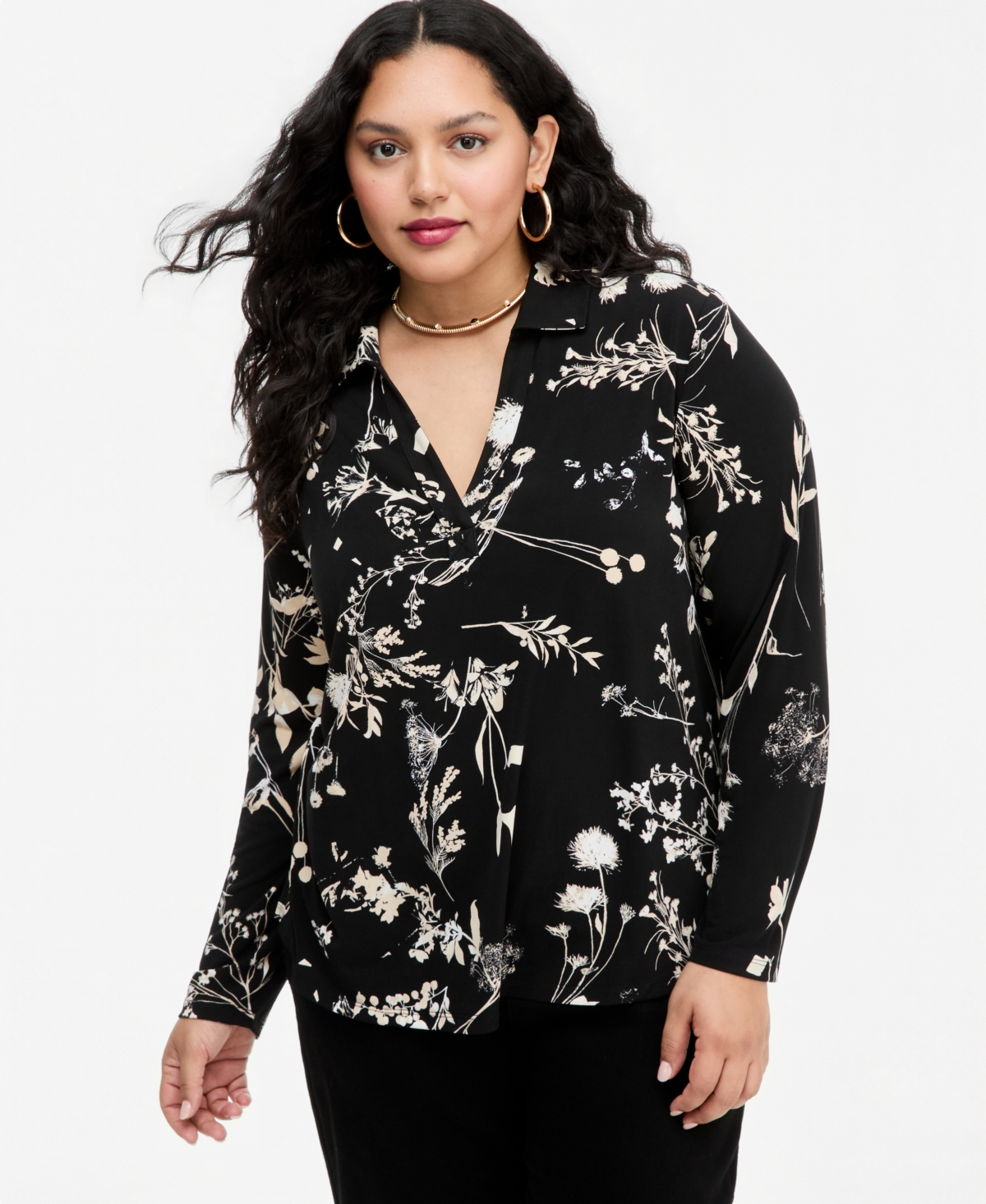 Click here for I.n.c. International Concepts Plus Size Floral-Pri... prices