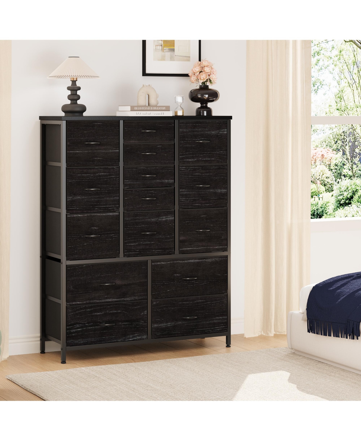 Click here for homfan 15 Drawers Dresser for Bedroom  Tall Dresse... prices