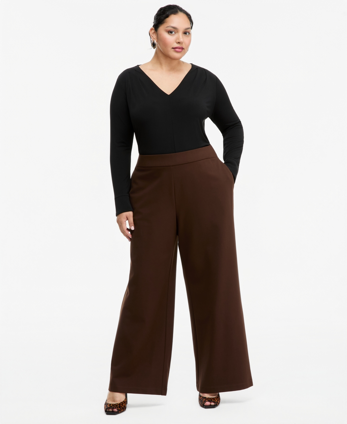 Click here for I.n.c. International Concepts Plus Size High-Rise... prices