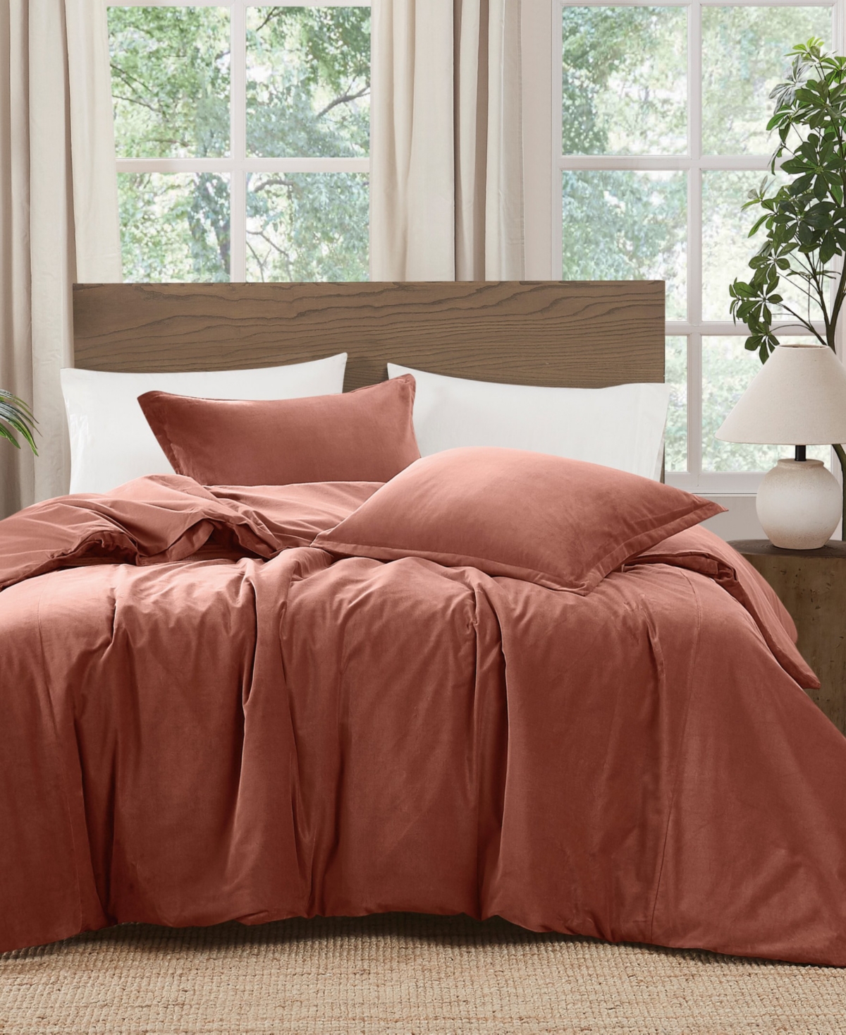Click here for Brooklyn Loom Matte Cotton Velvet 3-Piece Comforte... prices
