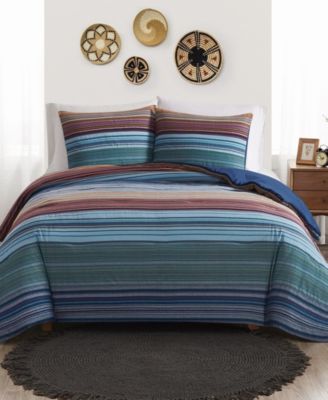 Click here for Brooklyn Loom Met Stripe Yarn Dye 3 Piece Comforte... prices