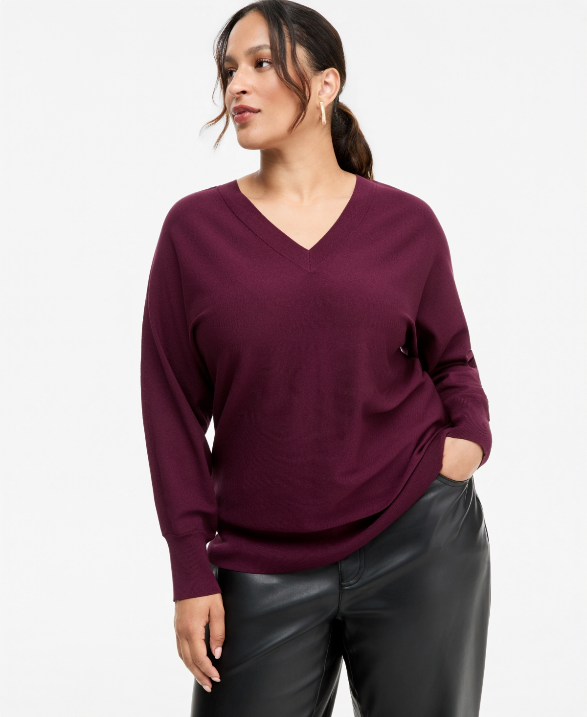 Click here for I.n.c. International Concepts Plus Size Double V V... prices