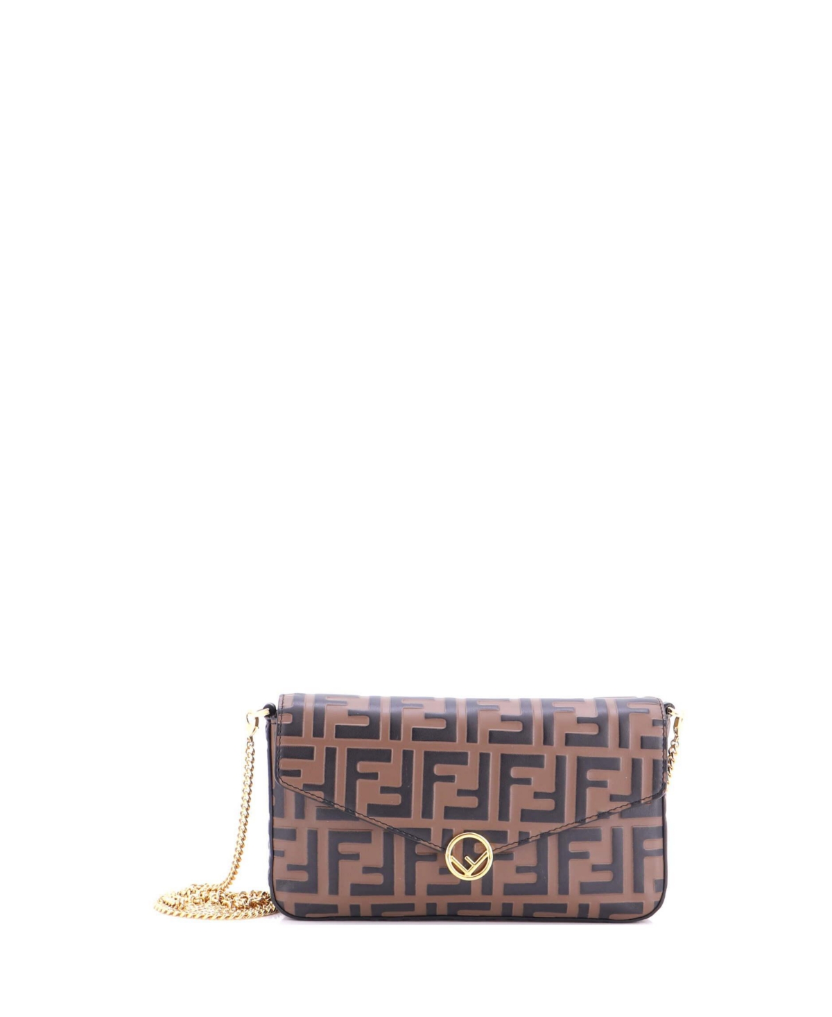Click here for Pre-Owned Fendi F is Fendi Envelope Clutch on Chai... prices