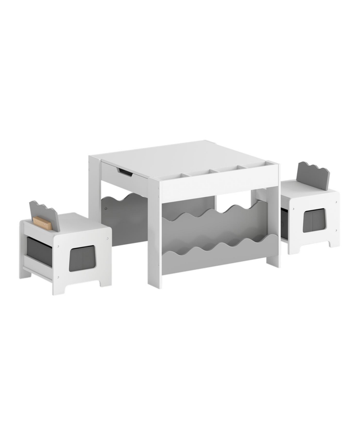 Click here for Slickblue Multi-Purpose Kids Table and Chairs Set... prices