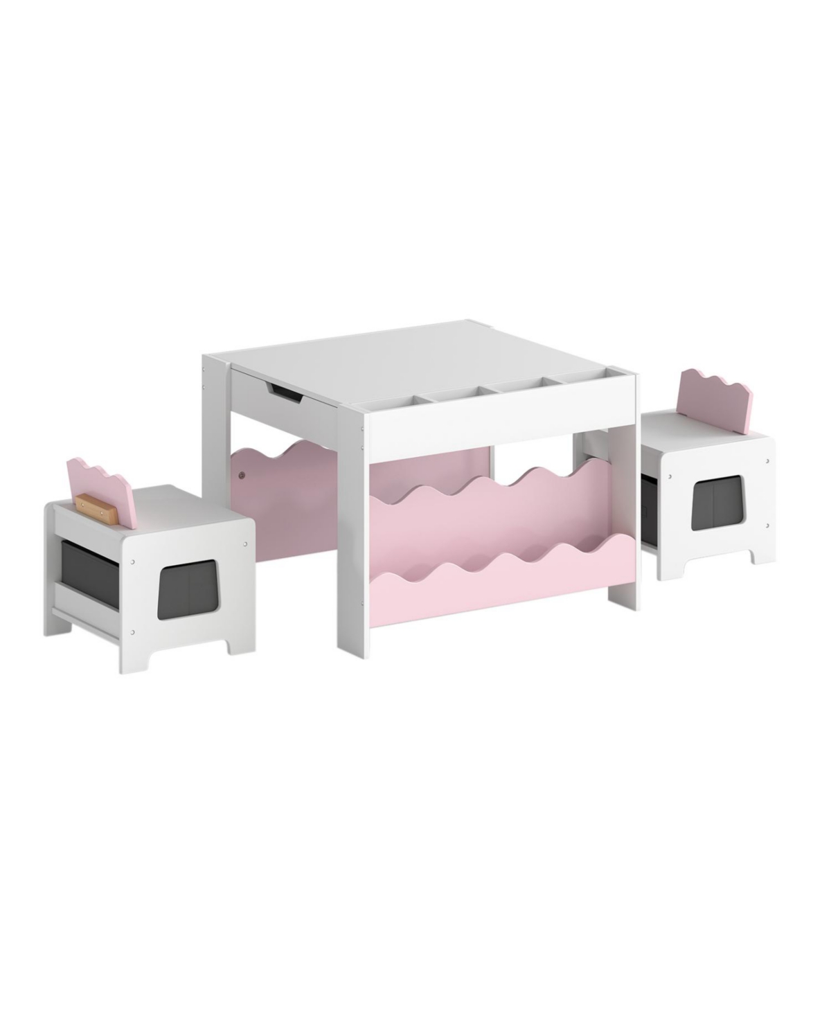 Click here for Slickblue Multi-Purpose Kids Table and Chairs Set... prices