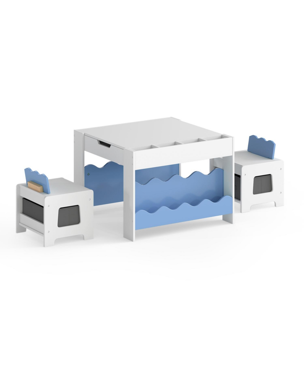 Click here for Slickblue Multi-Purpose Kids Table and Chairs Set... prices