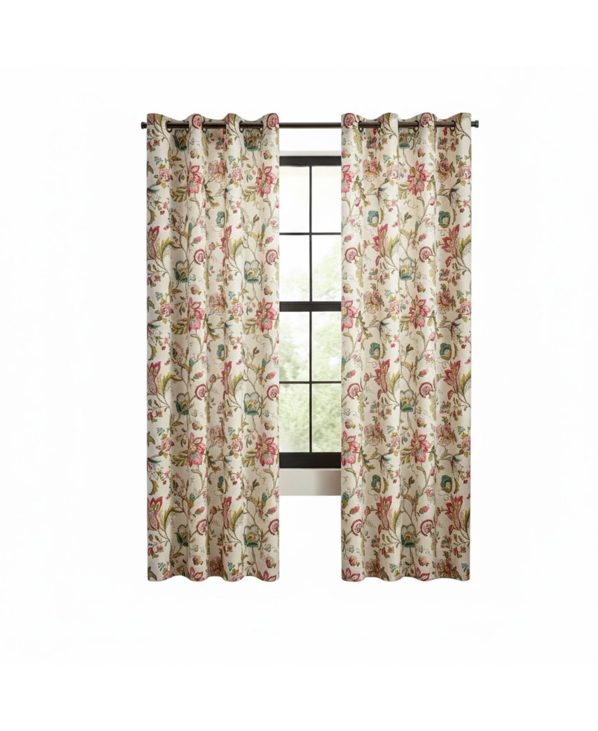 Click here for Ellis Curtain Polyester Brissac Colourful Jacobean... prices