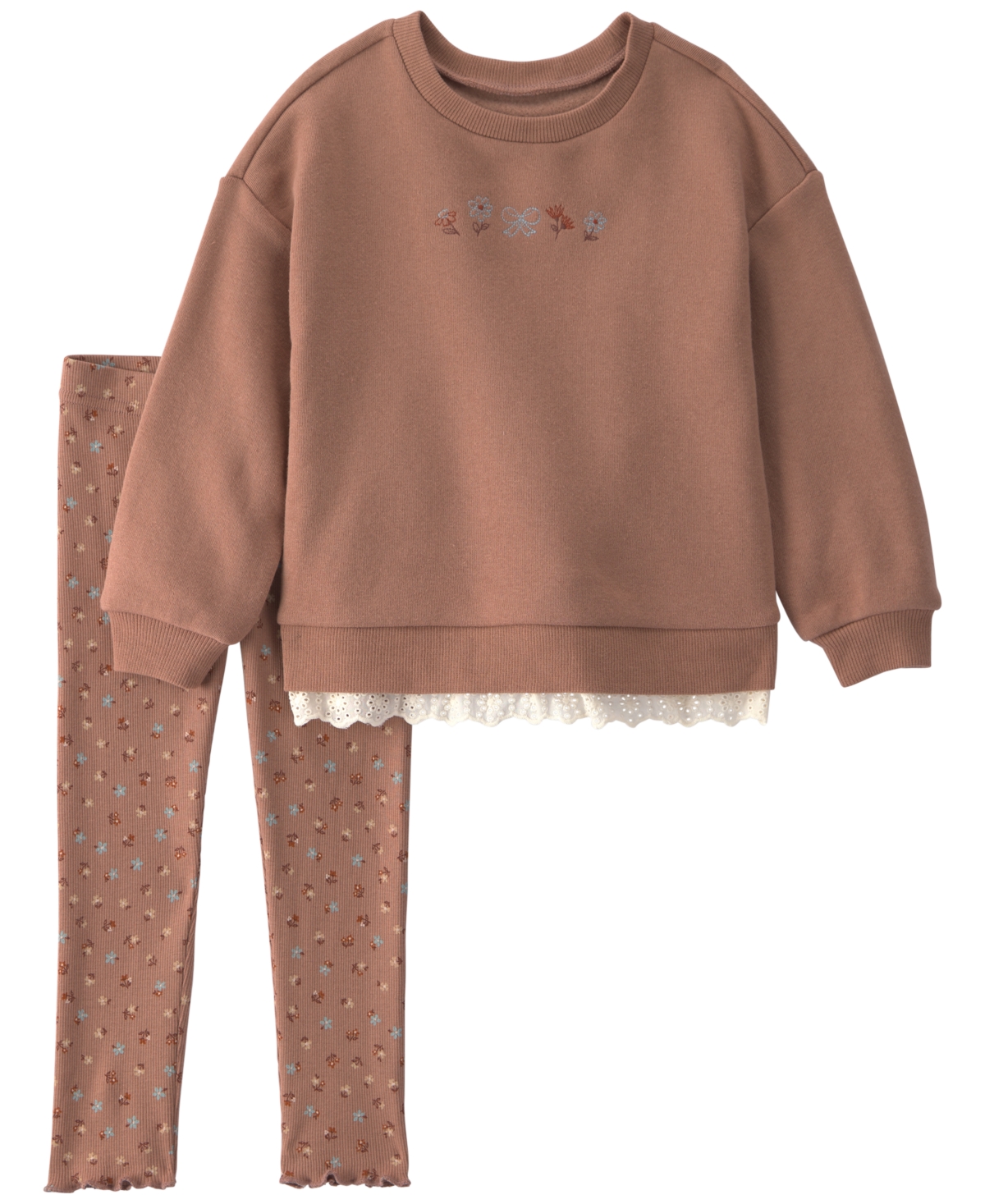 Click here for Carters Baby Girls Long-Sleeve Sweatshirt and Pant... prices