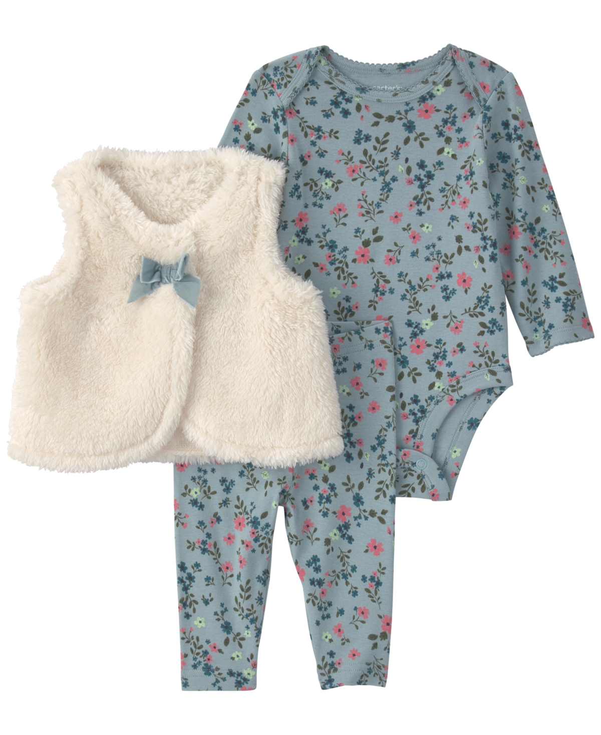 Click here for Carters Baby Girls Sleeveless Layering Vest  Bodys... prices