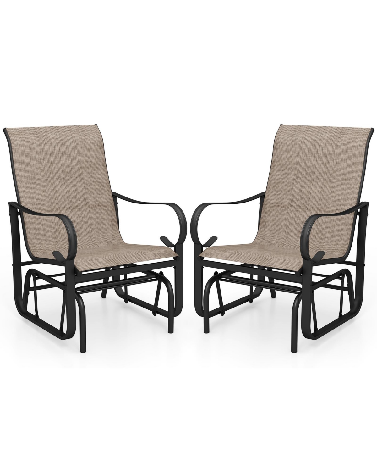 Click here for Slickblue Patio Glider Chair Set of 2 with Metal F... prices