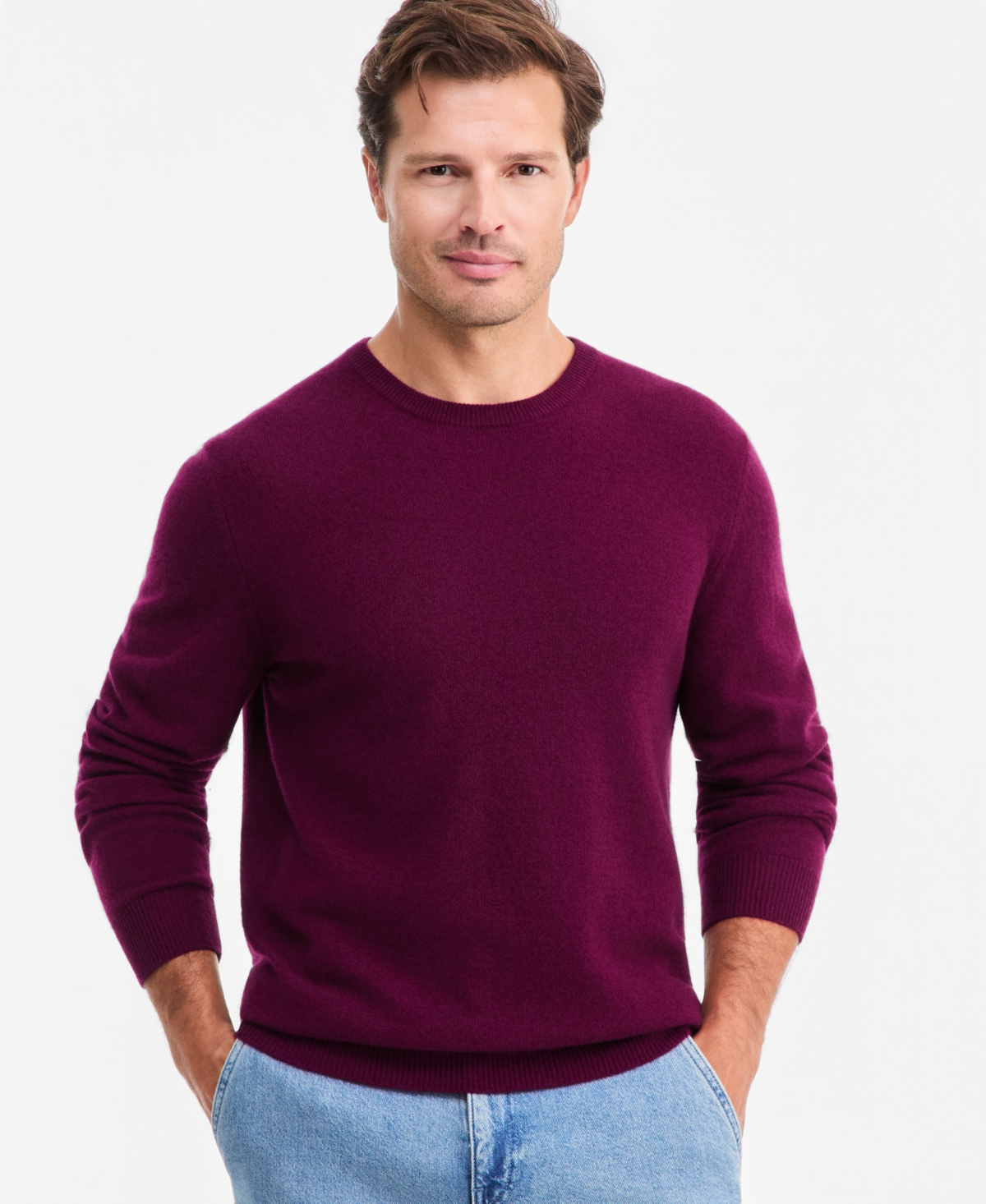 Click here for Club Room Mens Crewneck 100 Cashmere Sweater  Macy... prices