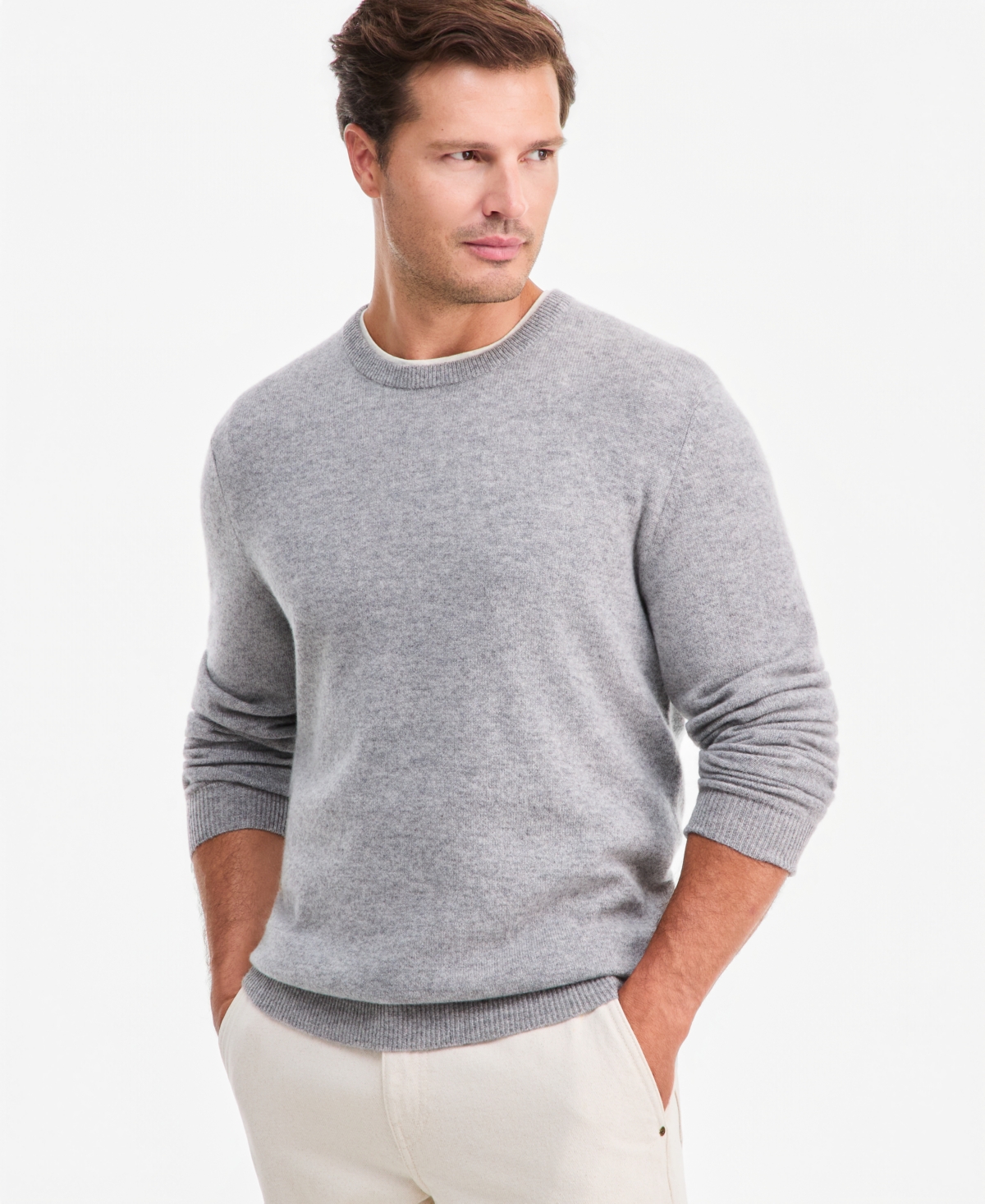 Click here for Club Room Mens Crewneck 100 Cashmere Sweater  Macy... prices