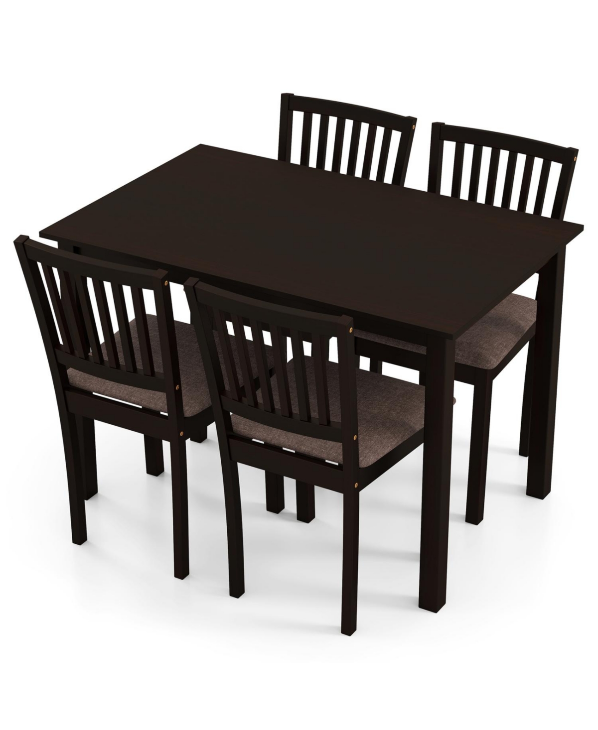 Click here for Slickblue 5-Piece Kitchen Dining Set with Rectangu... prices