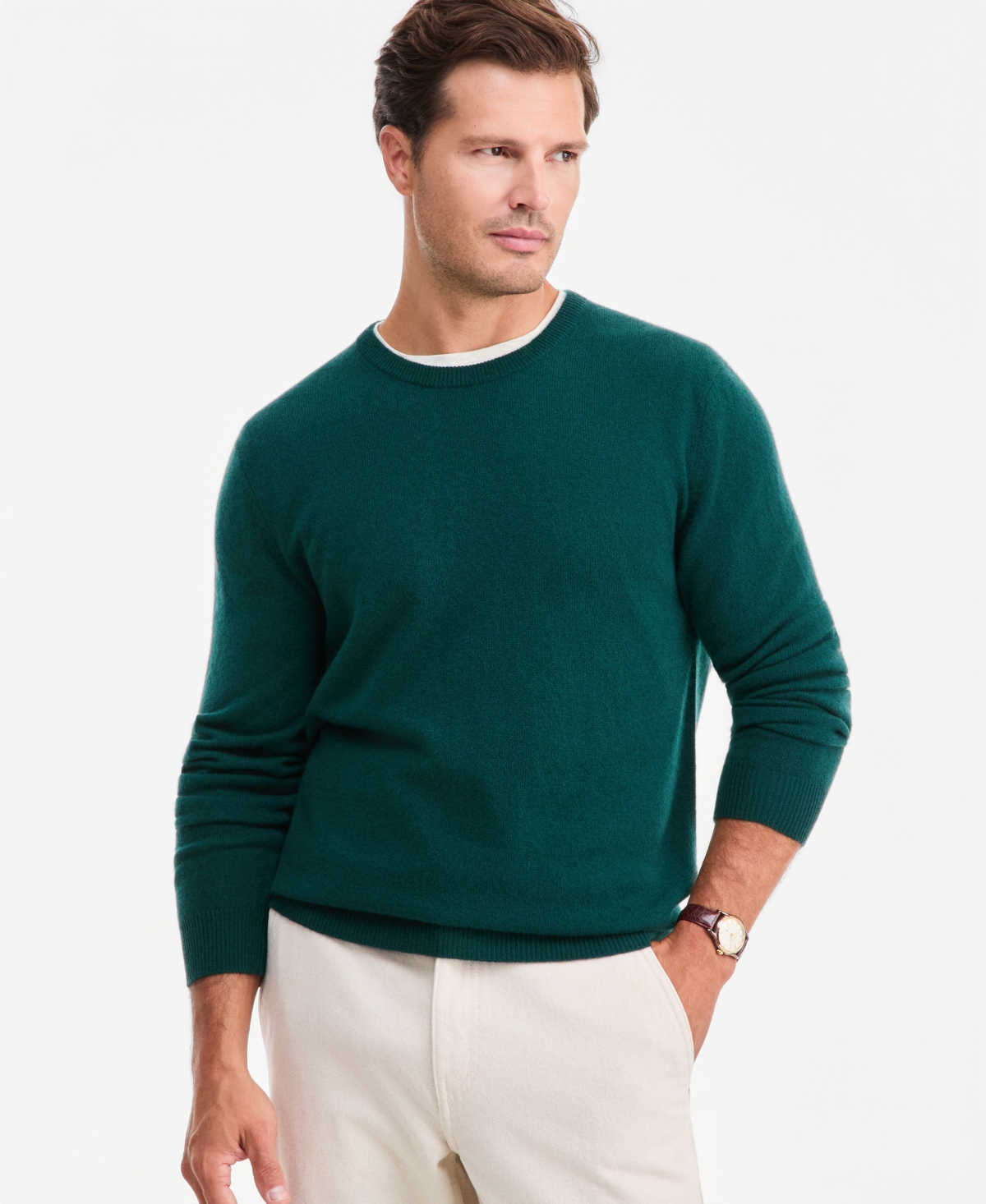Click here for Club Room Mens Crewneck 100 Cashmere Sweater  Macy... prices