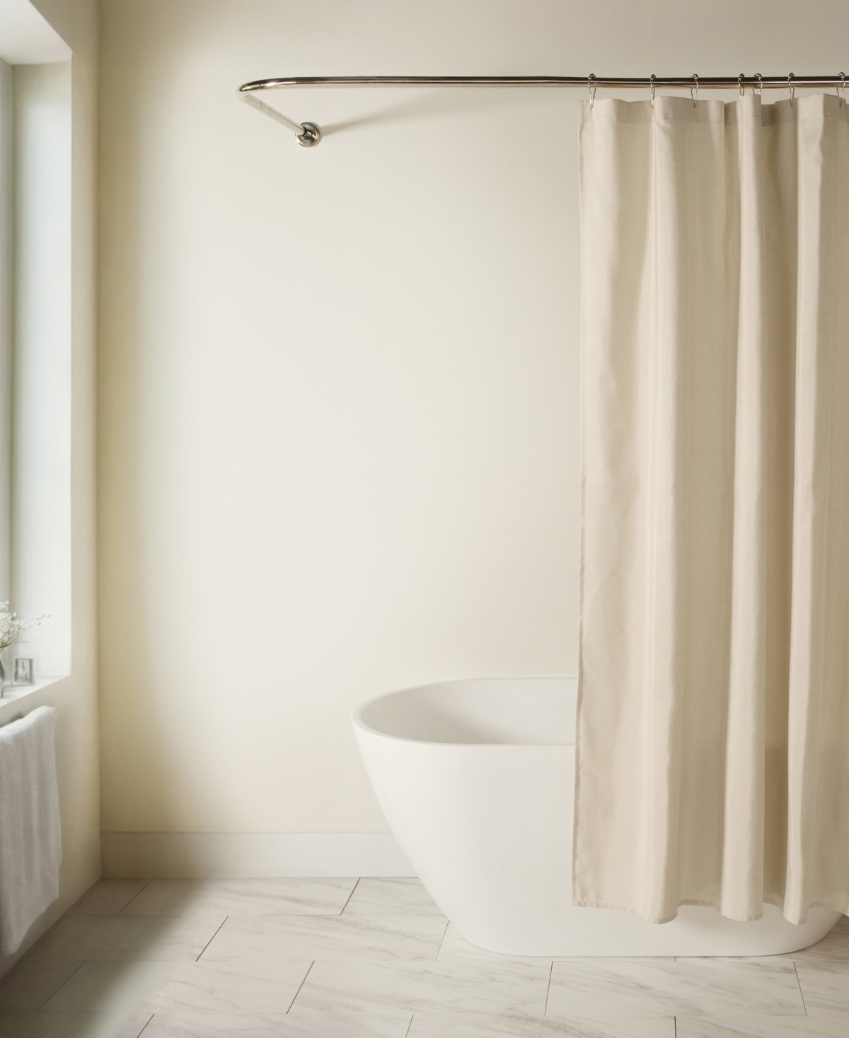 Click here for ienjoy Home Linen-Look Shower Curtains  72 x 72 -... prices
