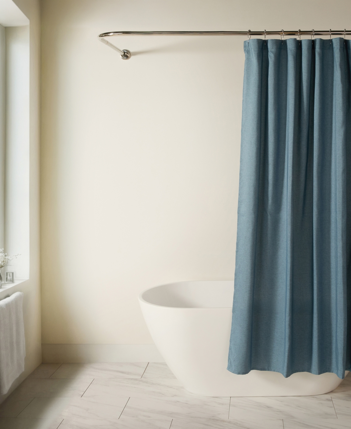 Click here for ienjoy Home Linen-Look Shower Curtains  72 x 72 -... prices