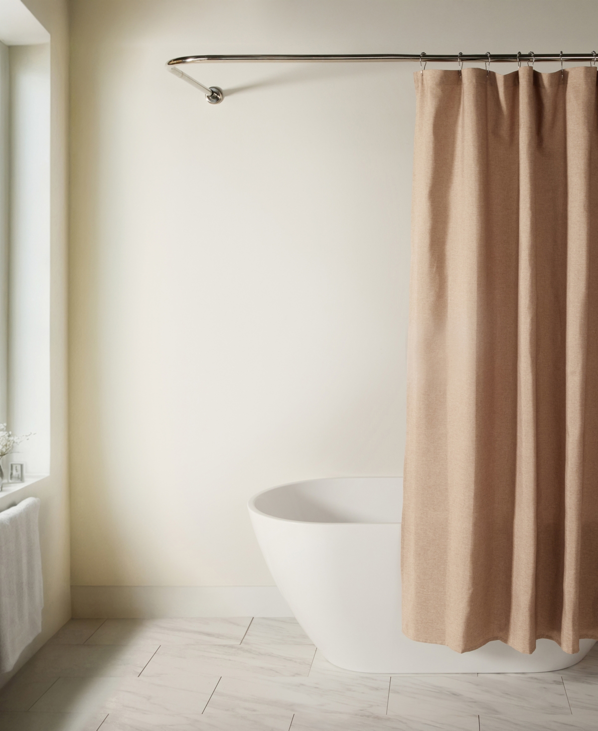 Click here for ienjoy Home Linen-Look Shower Curtains  72 x 72 -... prices