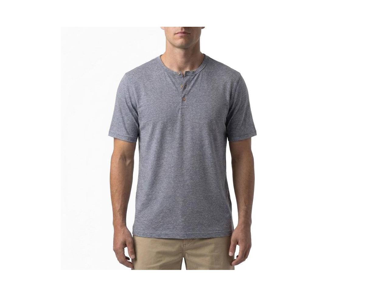 Click here for Surfside Supply Co. Mens Sean Jersey Henley - Blue prices