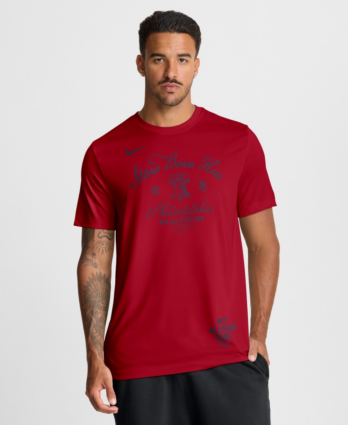 Click here for Nike Mens Red 2026 Mlb All-Star Game Script Lockup... prices