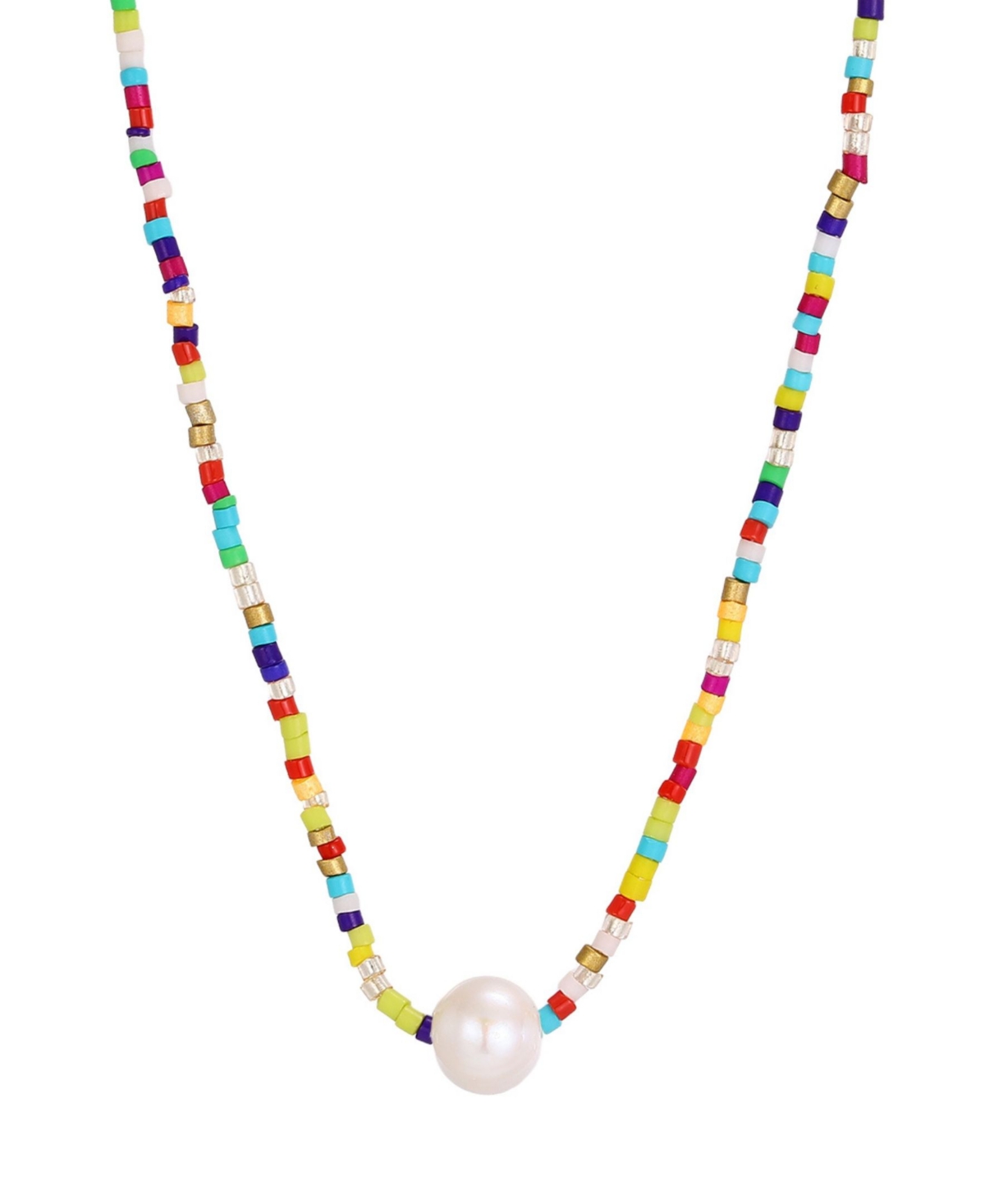 Click here for Adornia Natural Freshwater Pearl Color Bead Neckla... prices
