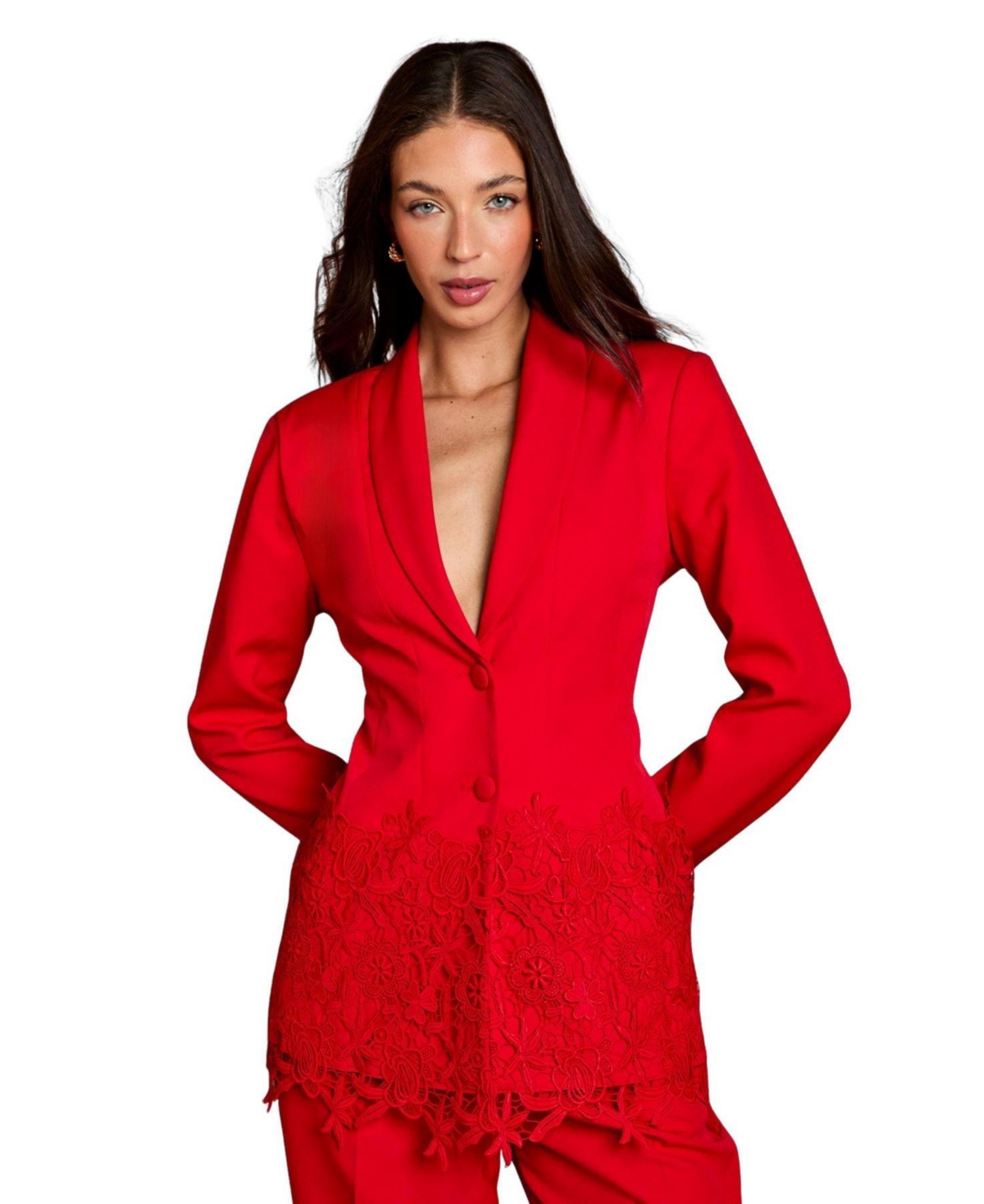 Click here for Coast Womens Embroidered Single Breasted Blazer -... prices