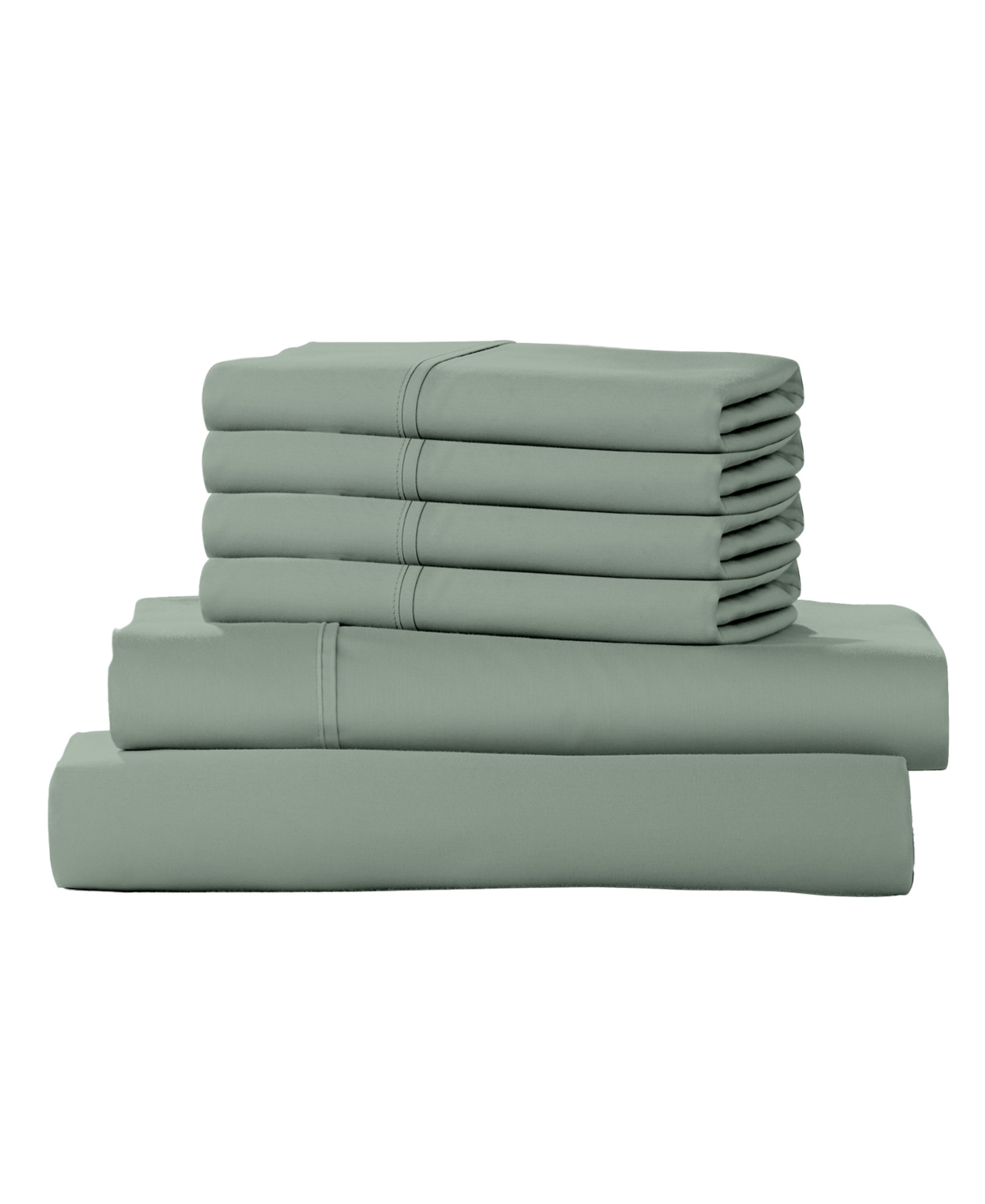 Click here for Color Sense 1200-Thread Count Cotton Blend 6-Piece... prices