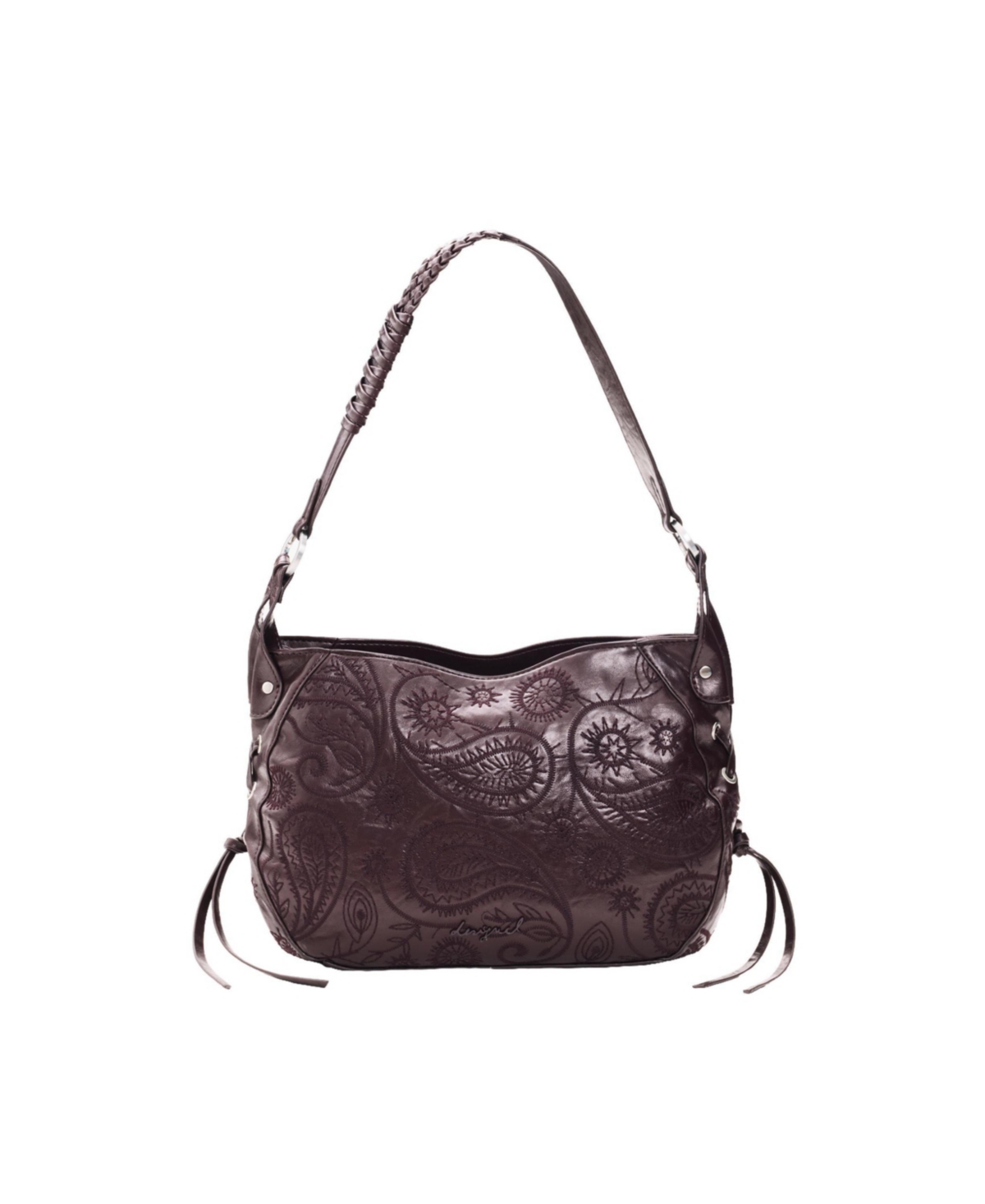 Click here for Desigual Womens Medium Shoulder Bag - Brown prices