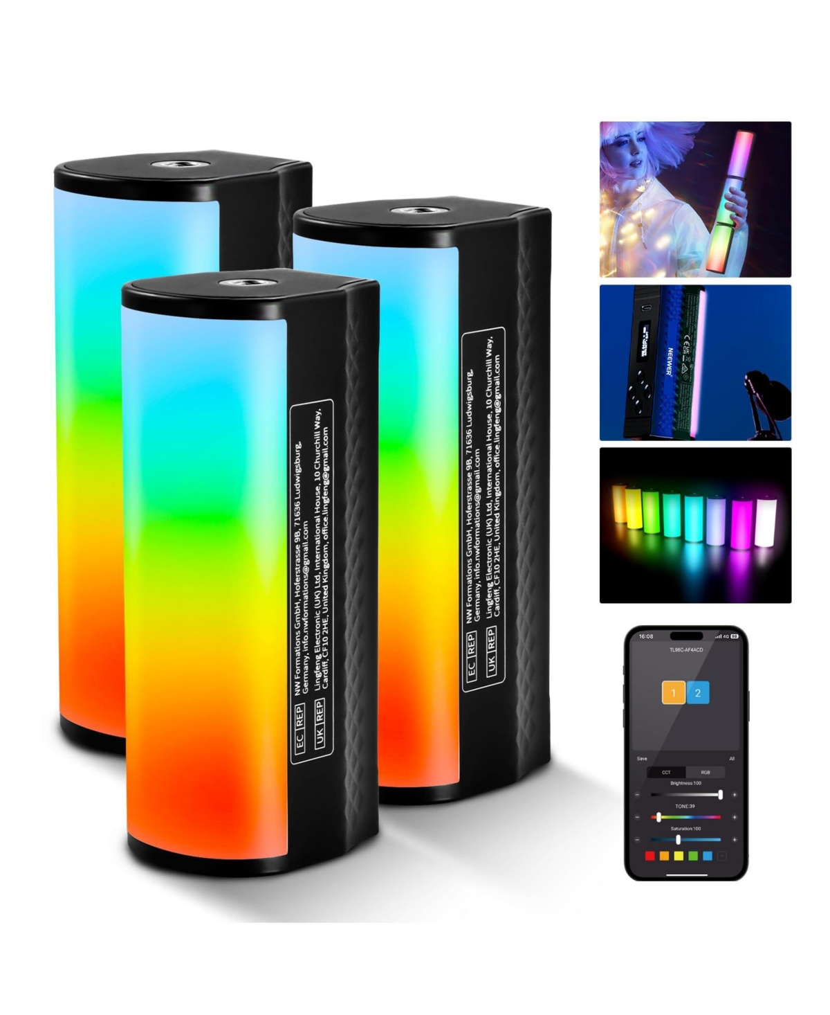 Click here for Neewer TL98C Led Video Light with 2600mAh  10000K... prices