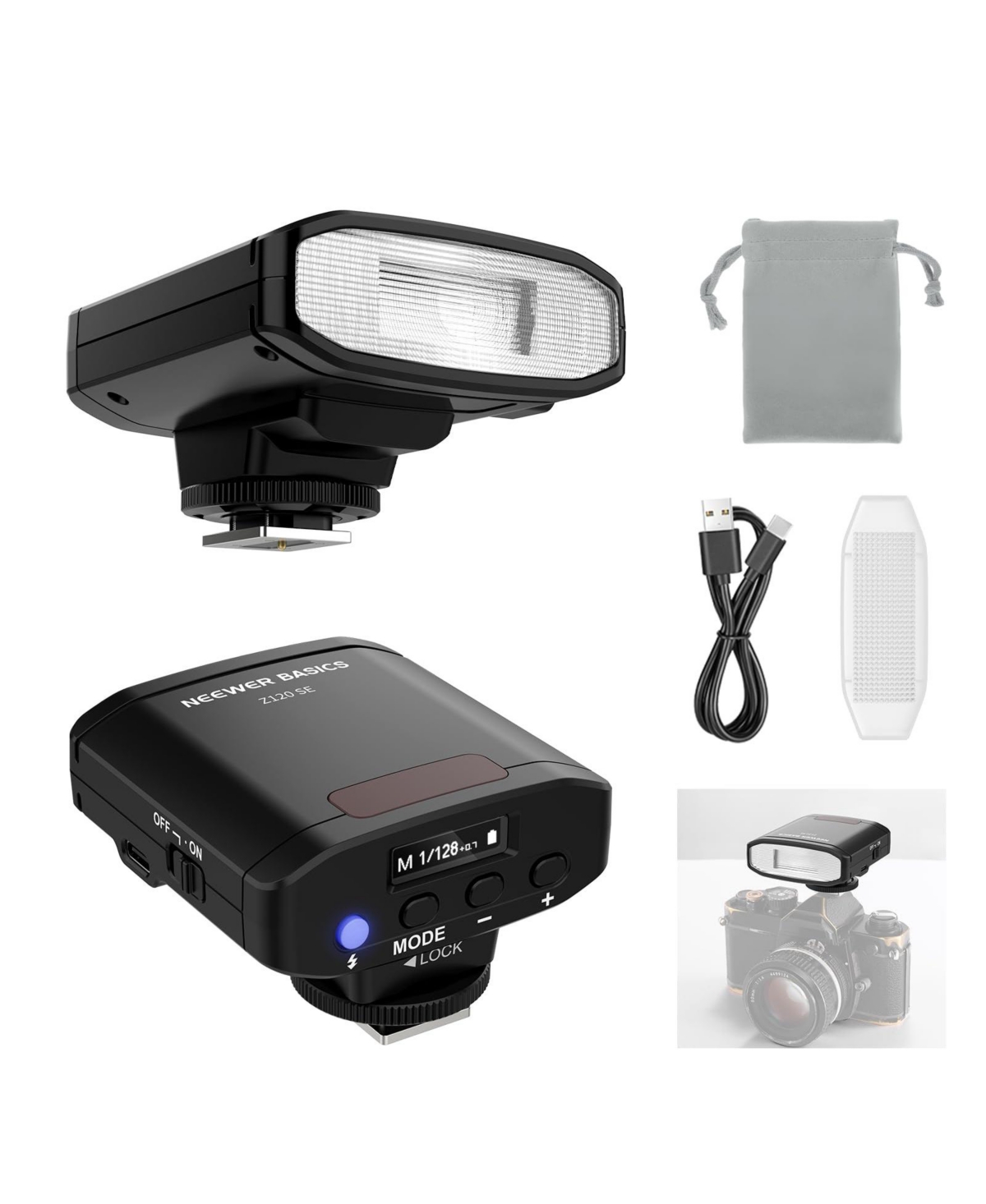 Click here for Neewer GN12 Camera Flash with 2000mAh  5600K for s... prices