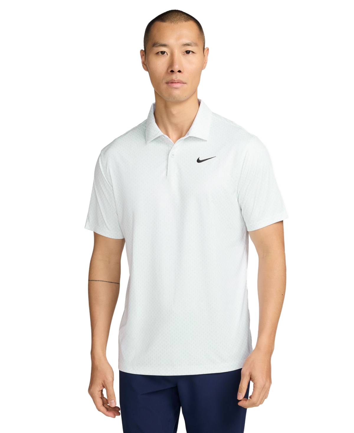 Click here for Nike Mens Approach Dri-fit Golf Polo Shirt - White... prices