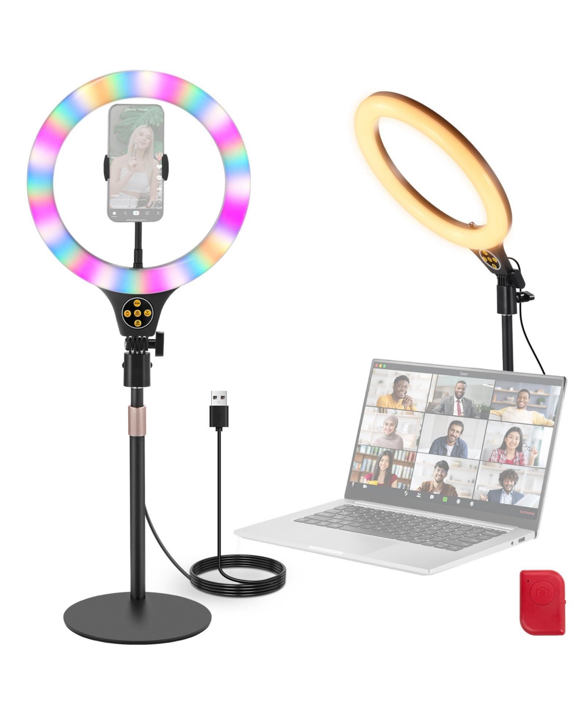 Click here for Neewer N37 Ring Light with 10W  CRI85  Rgb for sel... prices