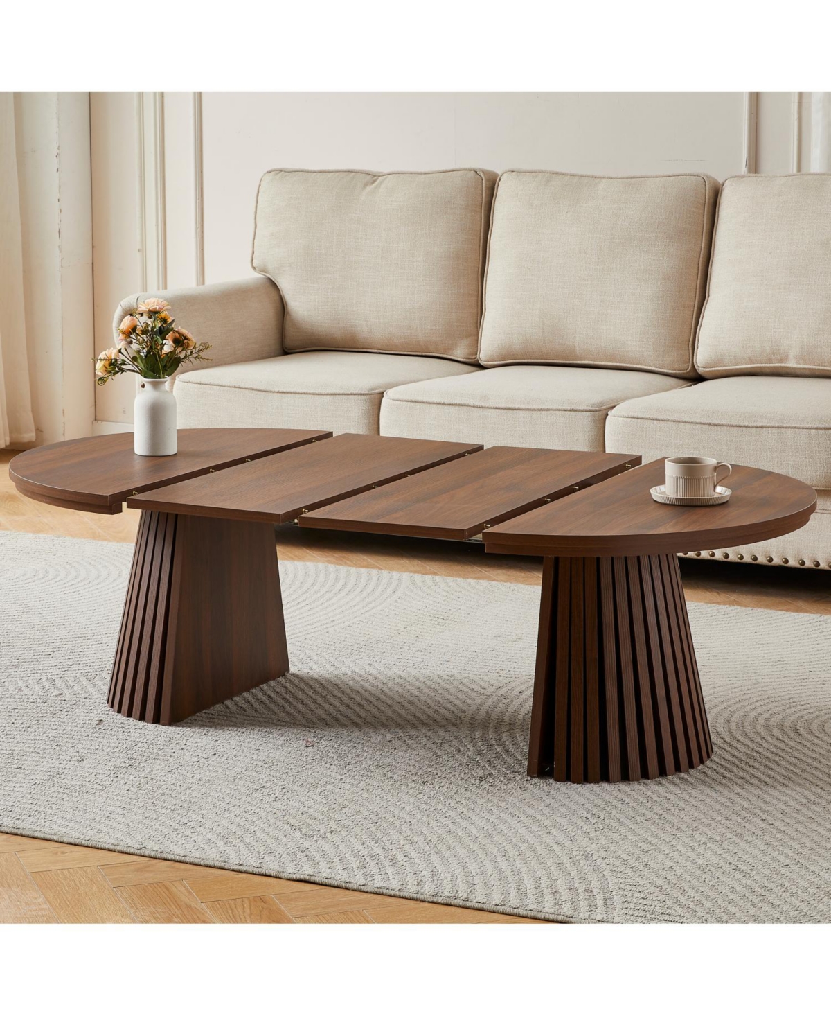 Click here for Rainsken 31.50 to 55.12 Extendable Oval Dining Tab... prices