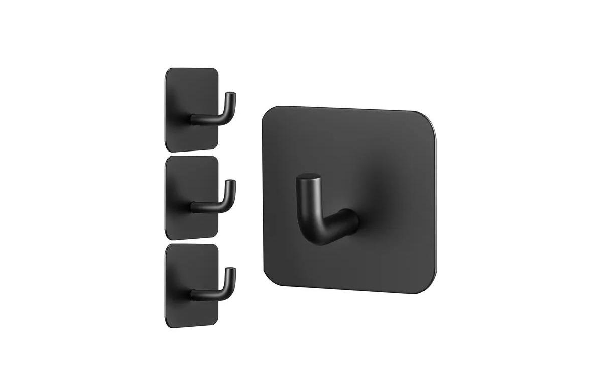 Click here for Viyet 4-Pack Adhesive Wall Hooks - Heavy-Duty Stai... prices