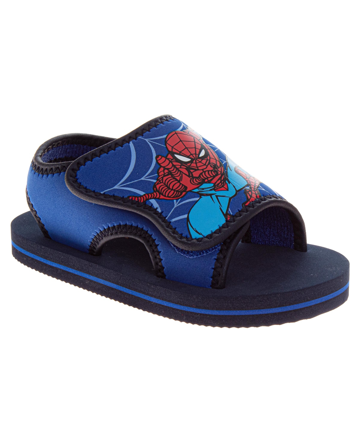 Click here for Spider-Man Boys 5 7 9 11 13 Slip-On Foam Sandals w... prices