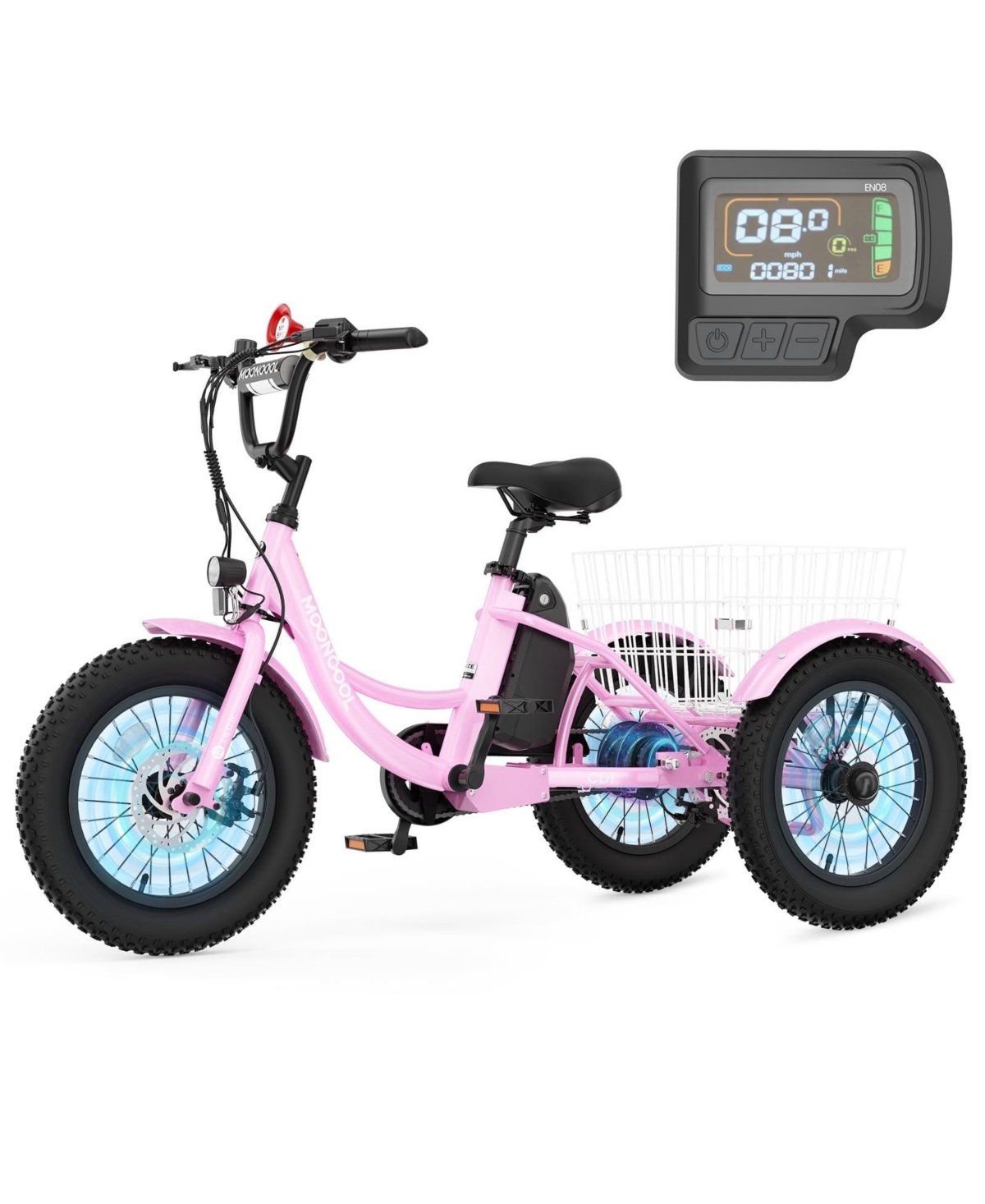 Click here for Mooncool CD1 250W Electric Youth Trike  16 x 3.0 W... prices