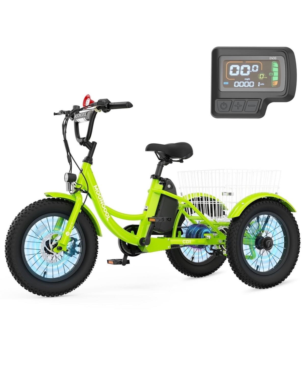 Click here for Mooncool CD1 250W Electric Youth Trike  16 x 3.0 W... prices