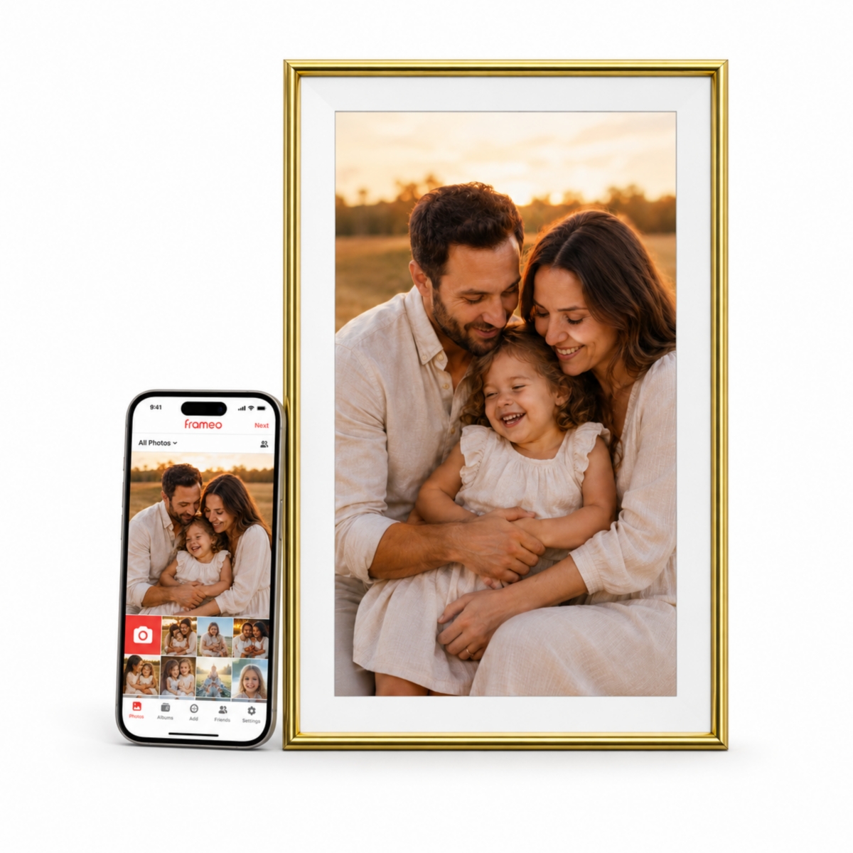 Click here for Elime 15.6 WiFi Digital Picture Frame with Frameo... prices