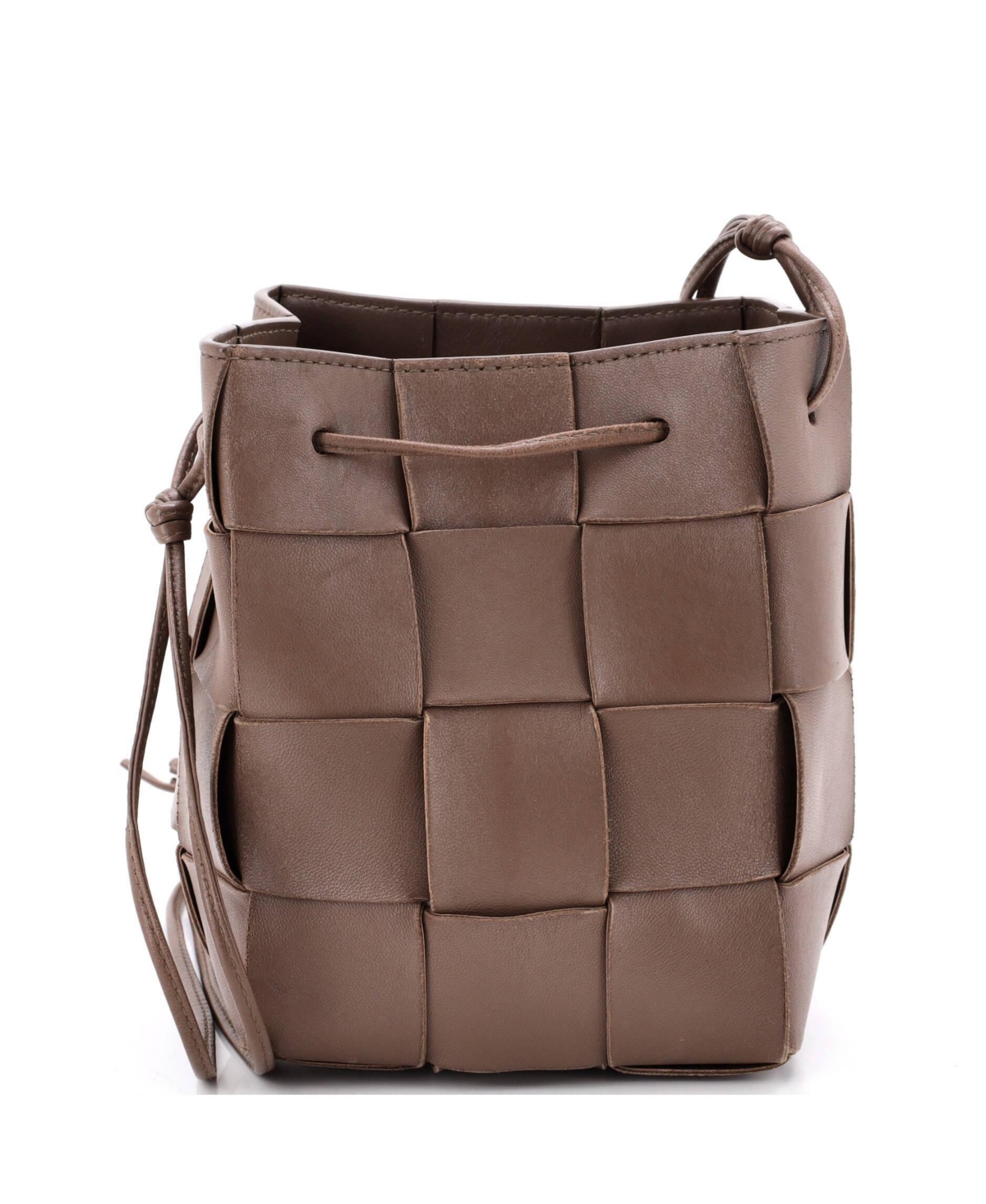Click here for Pre-Owned Bottega Veneta Small Cassette Bucket Bag... prices
