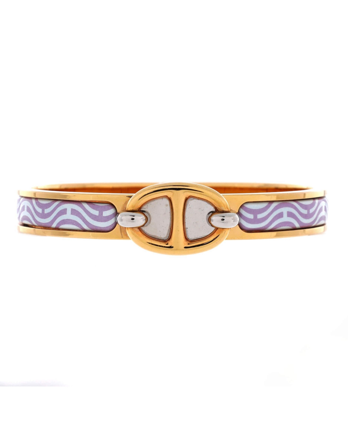 Click here for Pre-Owned HERMES Mini Clic Chaine dAncre Bracelet... prices