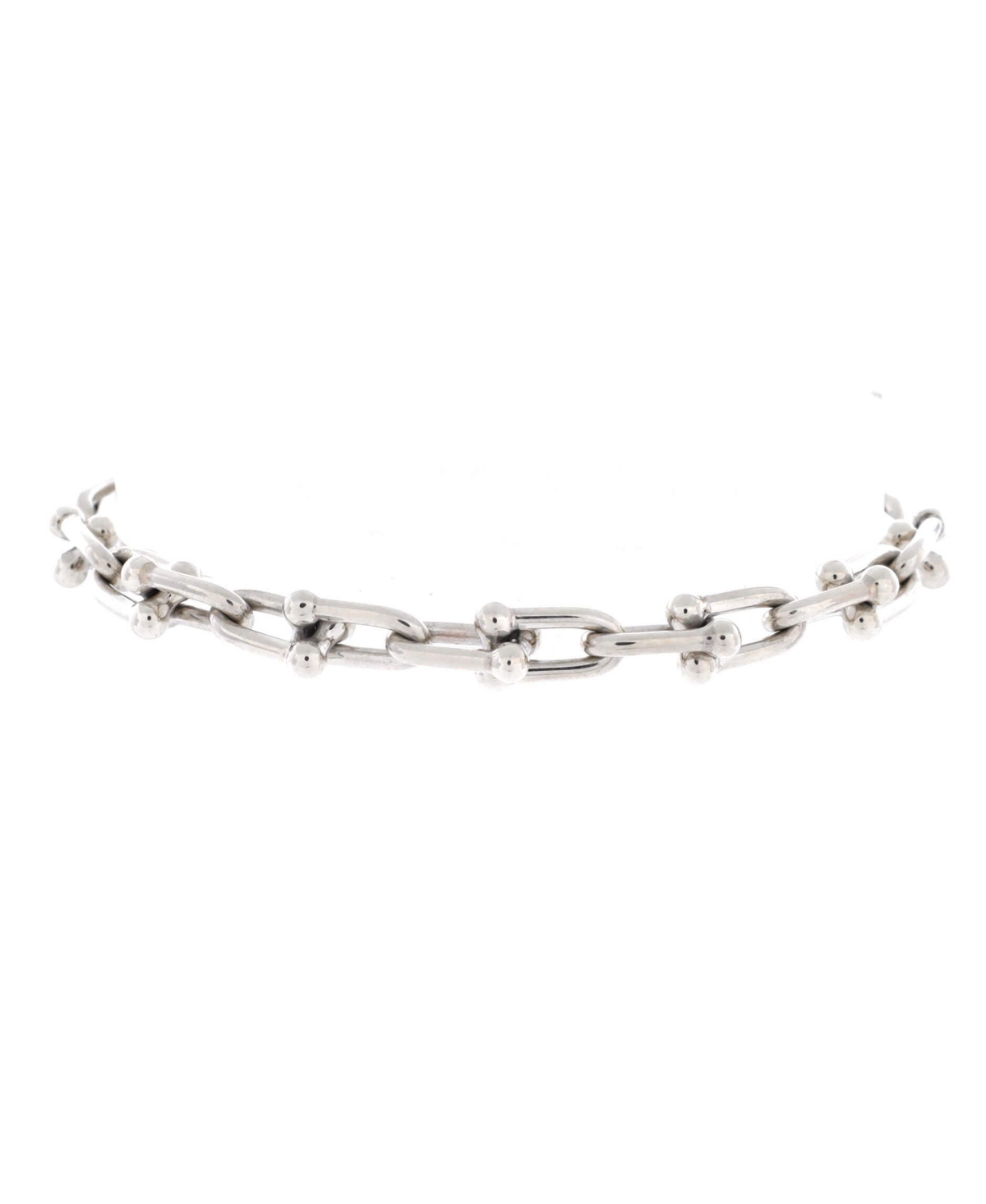 Click here for Pre-Owned Tiffany & Co HardWear Link Bracelet - St... prices