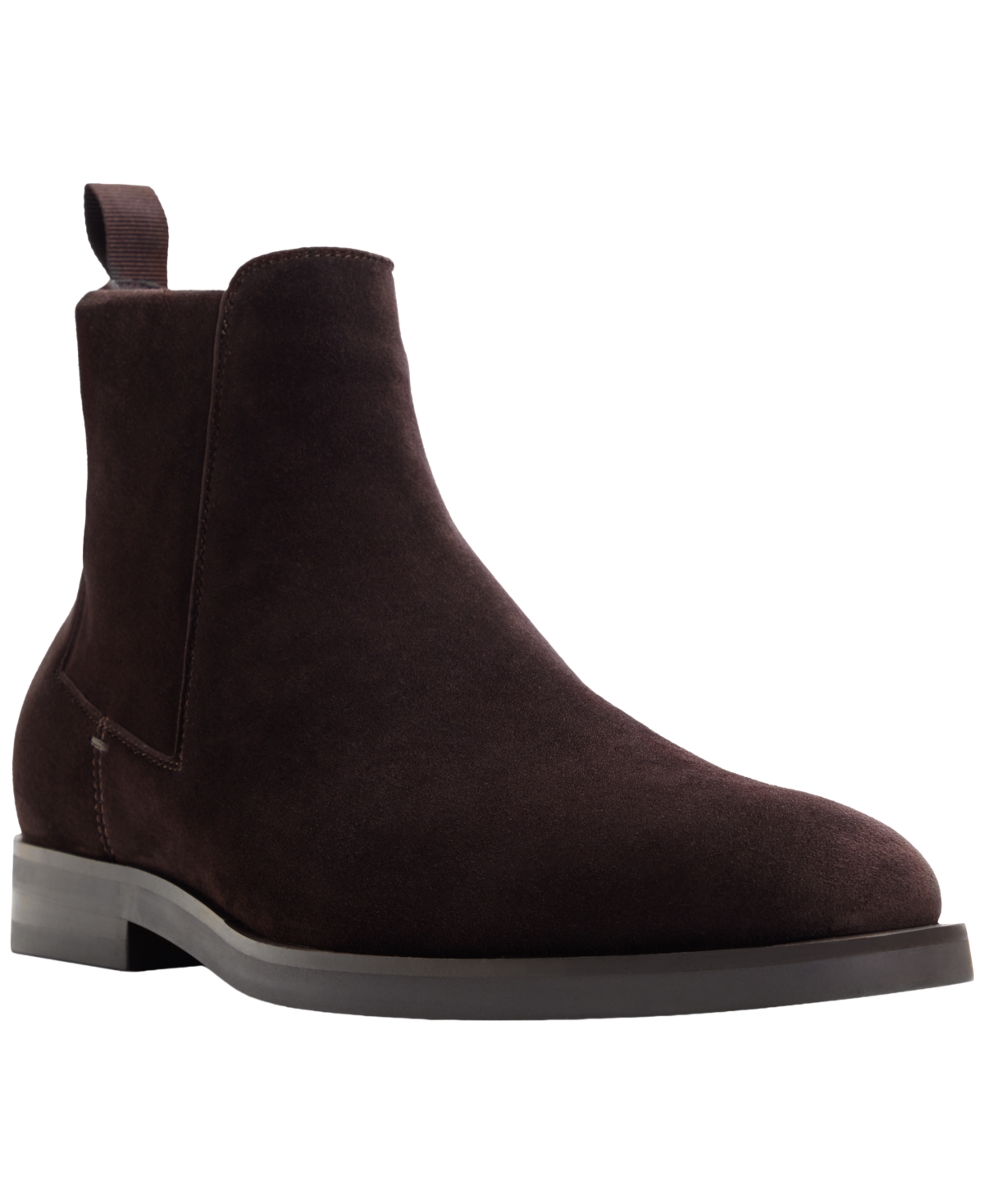 Click here for Aldo Mens Mesar Leather Ankle Boots - Brown prices