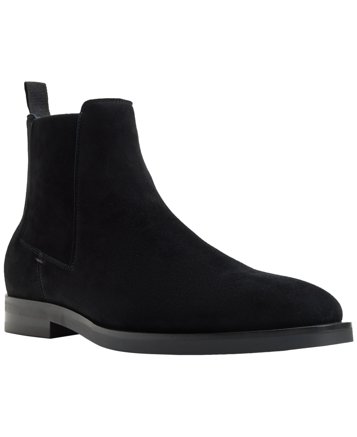 Click here for Aldo Mens Mesar Leather Ankle Boots - Open Black prices